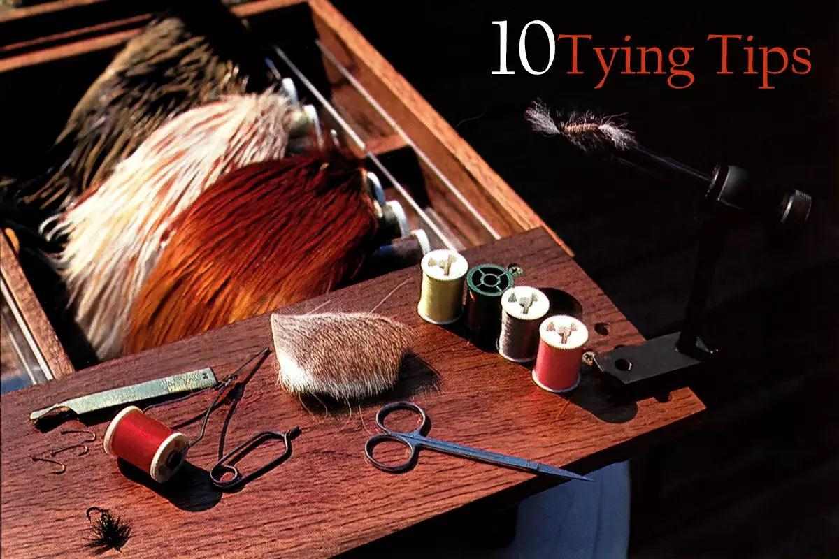Fly Fisherman Throwback: 10 Fly Tying Tips - Fly Fisherman