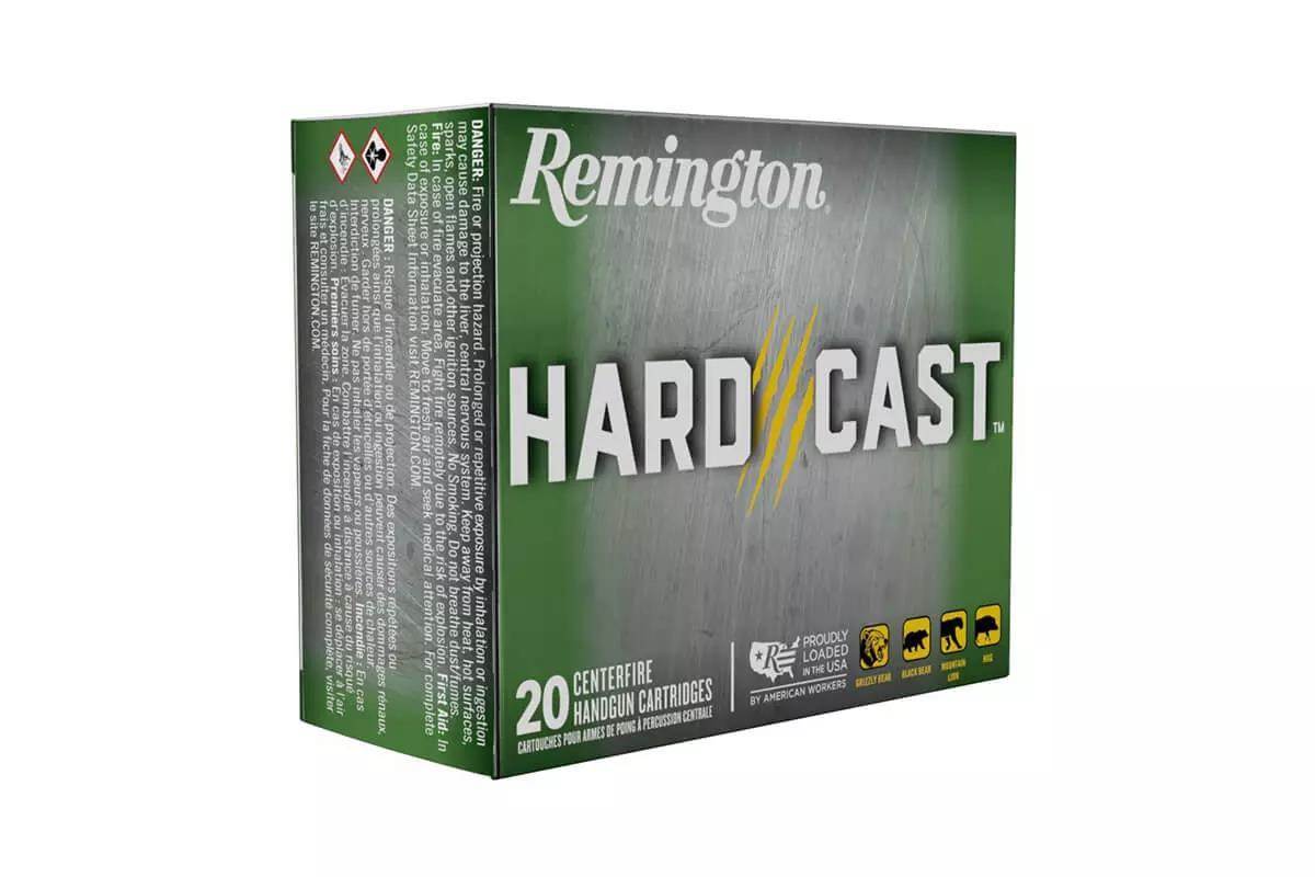 Remington Launches New Hard Cast Handgun Ammunition - Handguns