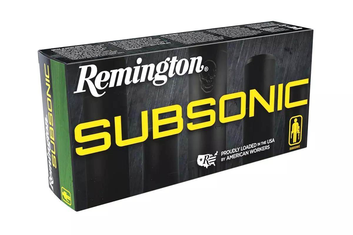 Remington Ammunition Offers Three New Subsonic Rifle Loads i - Shooting ...